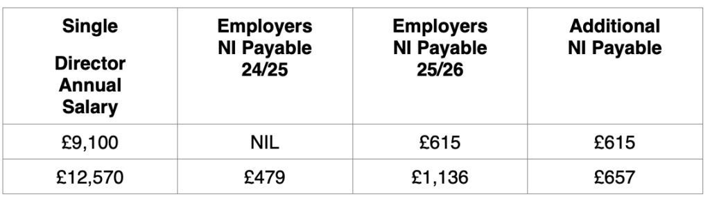 How much National Insurance will my company pay in 2025-2026? - The ...